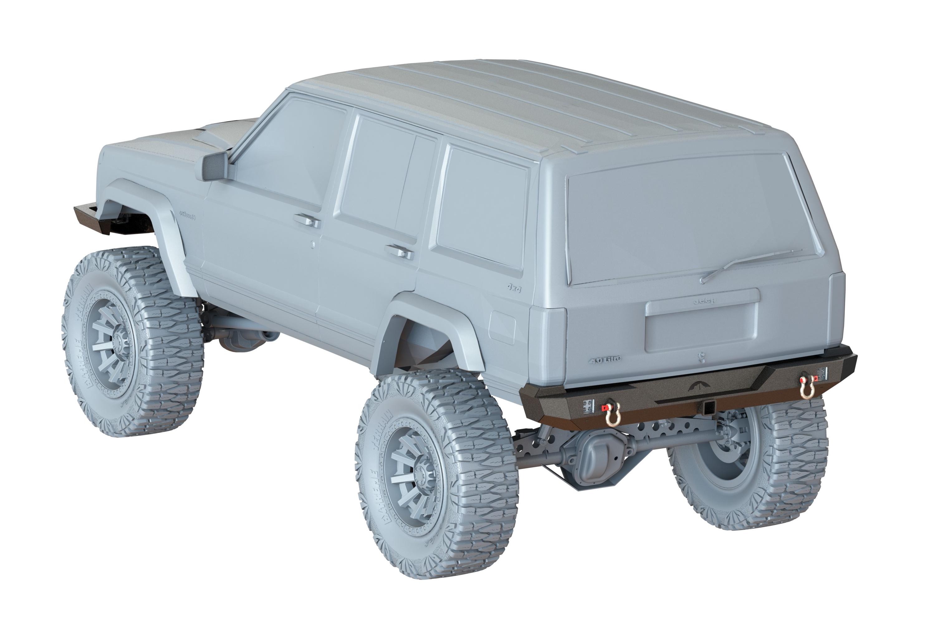 Jeep Grand Cherokee XJ Rear Bumper DIY KIT Digital Files - Etsy