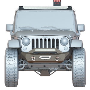Jeep Wrangler JK Front Bumper DIY KIT - Etsy