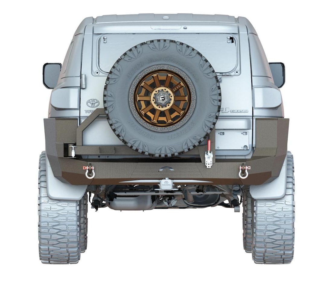 Toyota FJ Cruiser Rear Bumper DIY KIT Digital Files - Etsy