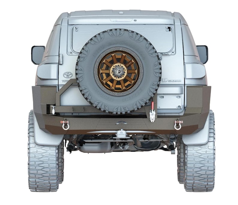 Toyota FJ Cruiser Rear Bumper DIY KIT Digital Files - Etsy Australia