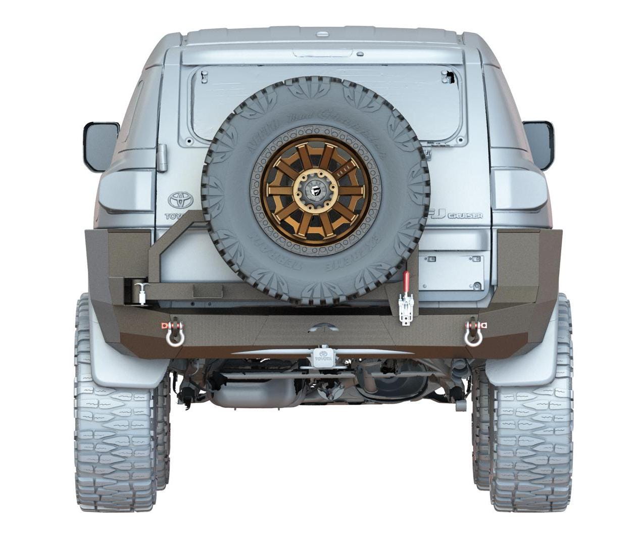 Toyota FJ Cruiser Rear Bumper DIY KIT Digital Files - Etsy Australia