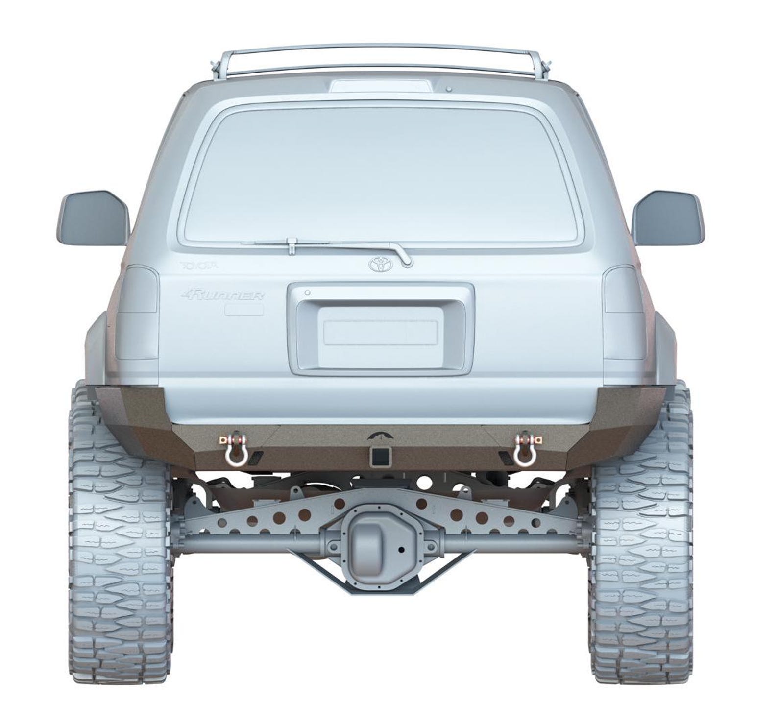 Toyota 4 Runner 3rd Gen Rear Bumper DIY KIT Digital Files - Etsy