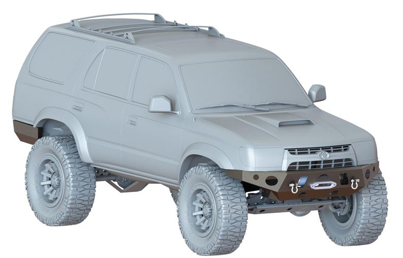 Toyota 4 Runner 3rd Gen Front Bumper DIY KIT Digital Files - Etsy