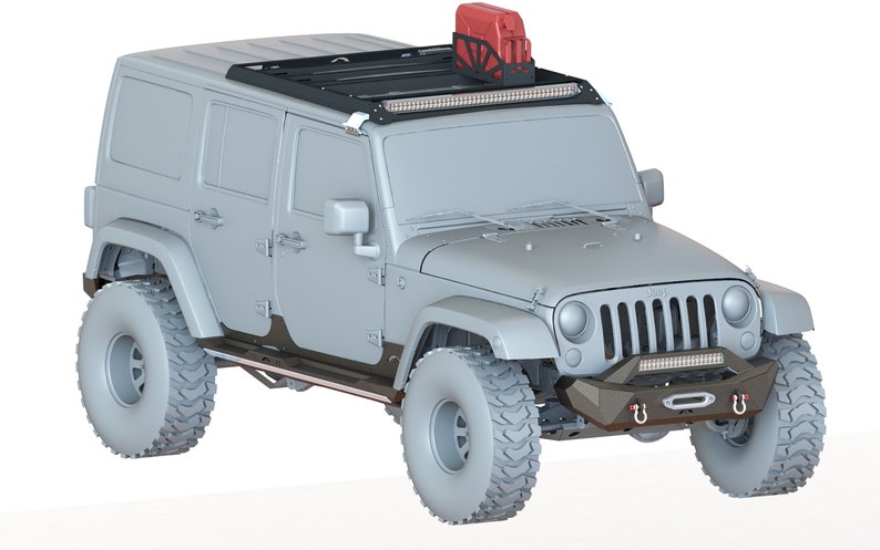 Jeep Wrangler JK Front Bumper DIY KIT - Etsy