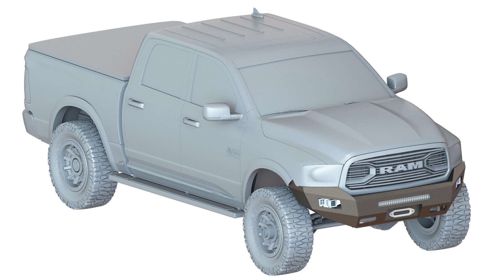 Dodge RAM 1500 4th Gen Front Bumper DIY KIT Digital Files - Etsy