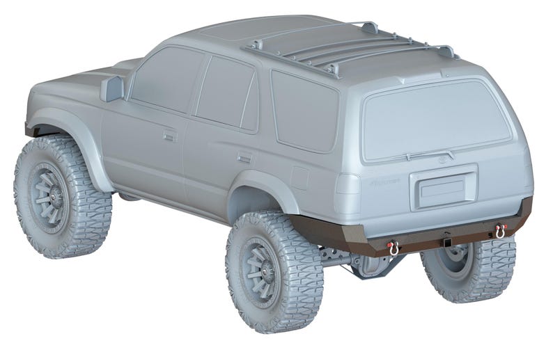 Toyota 4 Runner 3rd Gen Rear Bumper DIY KIT Digital Files - Etsy