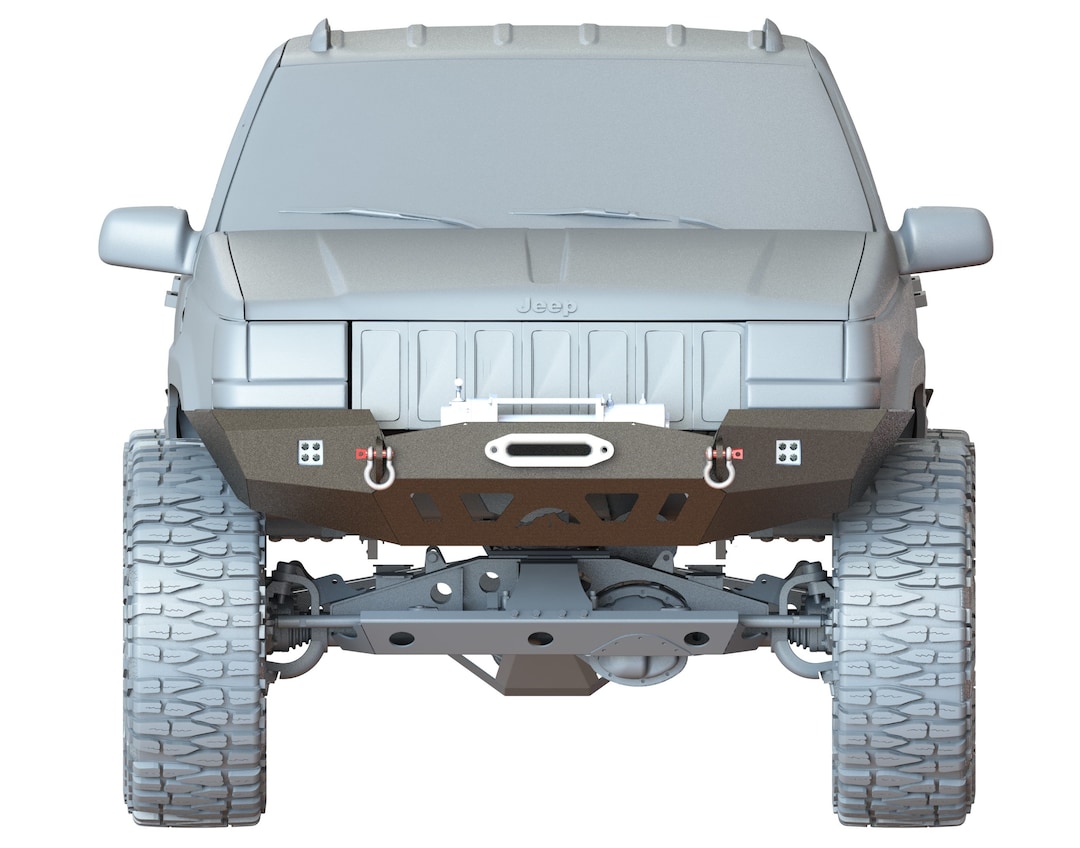 Jeep Grand Cherokee Zj Front Bumper DIY KIT Digital Files - Etsy