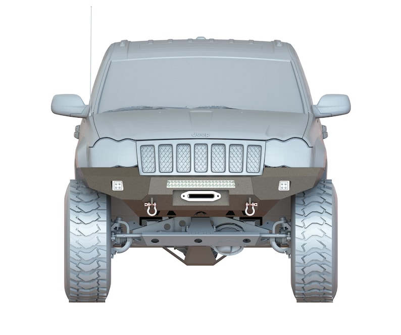 Jeep Grand Cherokee WK Front Bumper DIY KIT Digital Files - Etsy