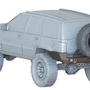 Jeep Grand Cherokee Zj Rear Bumper DIY KIT Digital Files - Etsy
