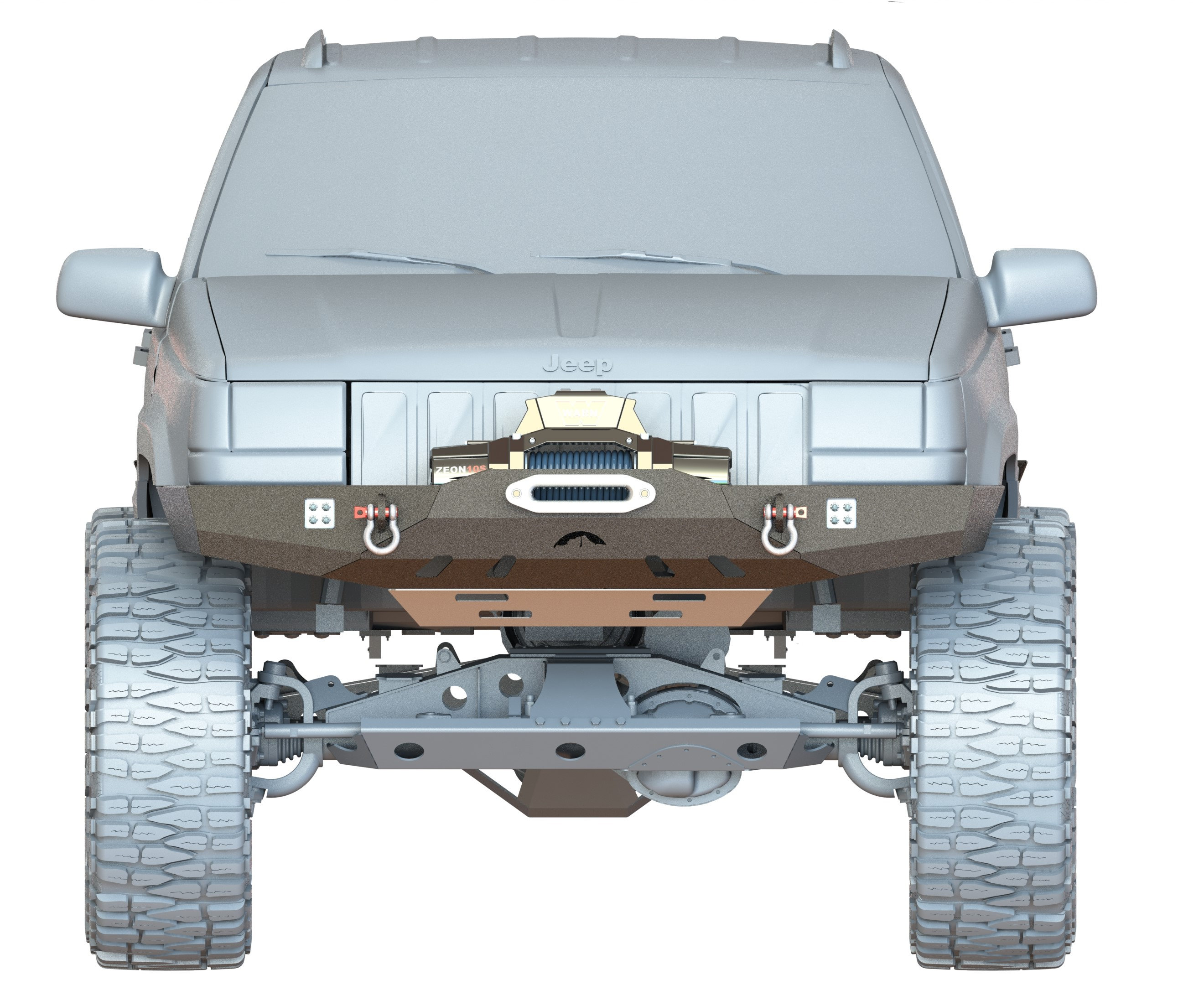 Jeep Grand Cherokee Zj Front Bumper DIY KIT Digital Files - Etsy