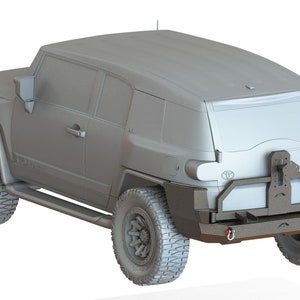 Toyota FJ Cruiser Rear Bumper DIY KIT Digital Files - Etsy Australia