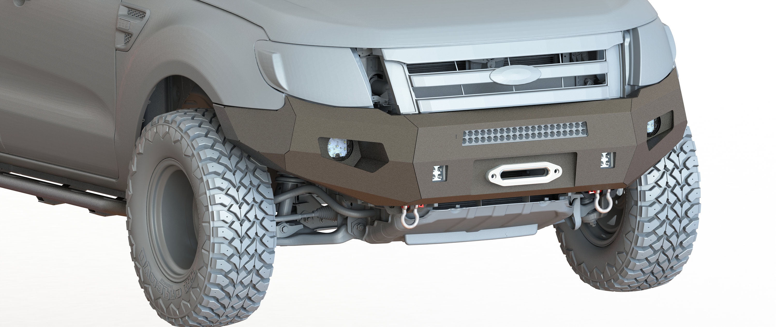 Ford Ranger T6 2012+ Front Bumper DIY KIT Digital Files - Etsy