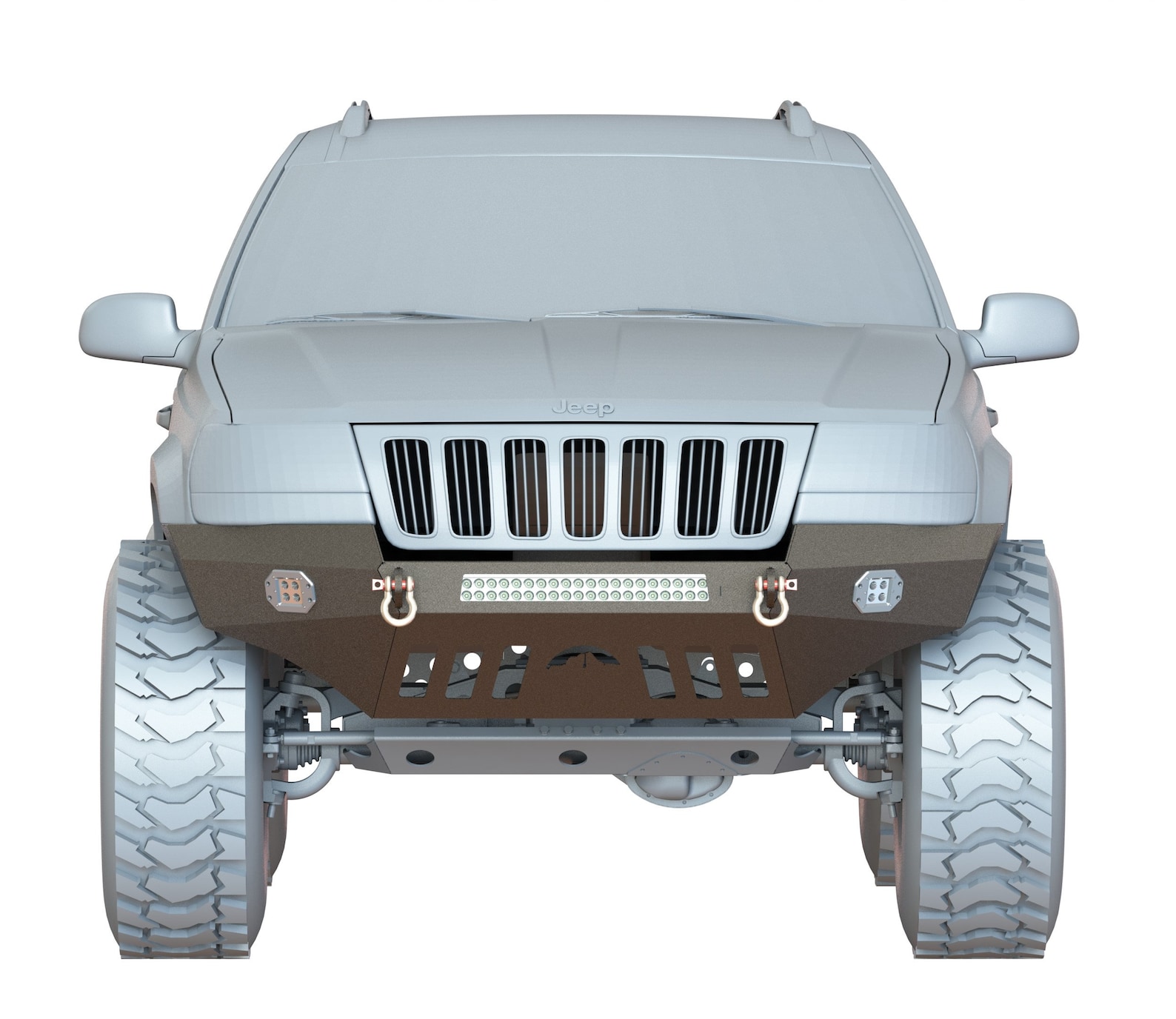 Jeep Grand Cherokee WJ Front Bumper DIY KIT Digital Files - Etsy