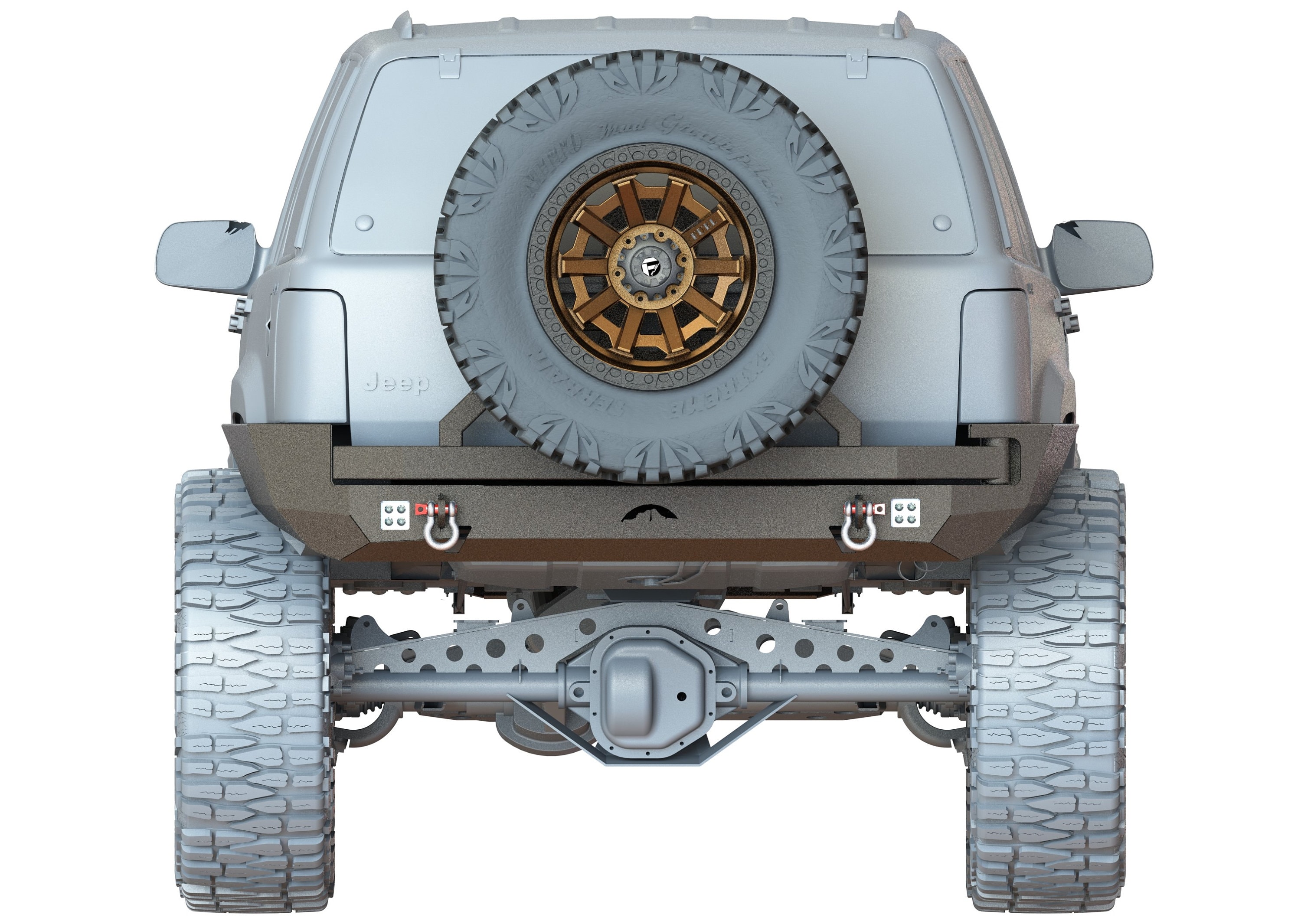 Jeep Grand Cherokee Zj Rear Bumper DIY KIT Digital Files - Etsy