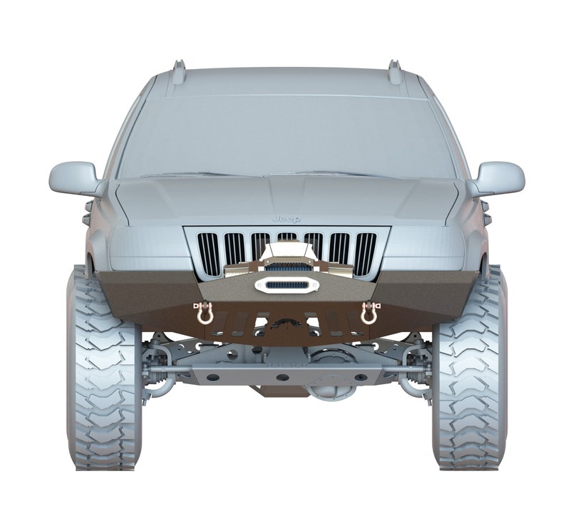Jeep Grand Cherokee WJ Front Winch Bumper DIY KIT Digital Files - Etsy