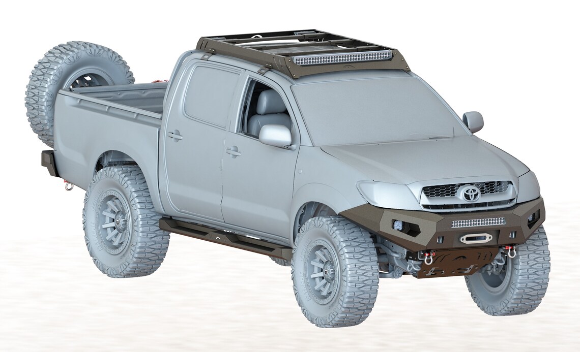 Toyota Hilux 2006-2011 Front Bumper DIY KIT Digital Files - Etsy