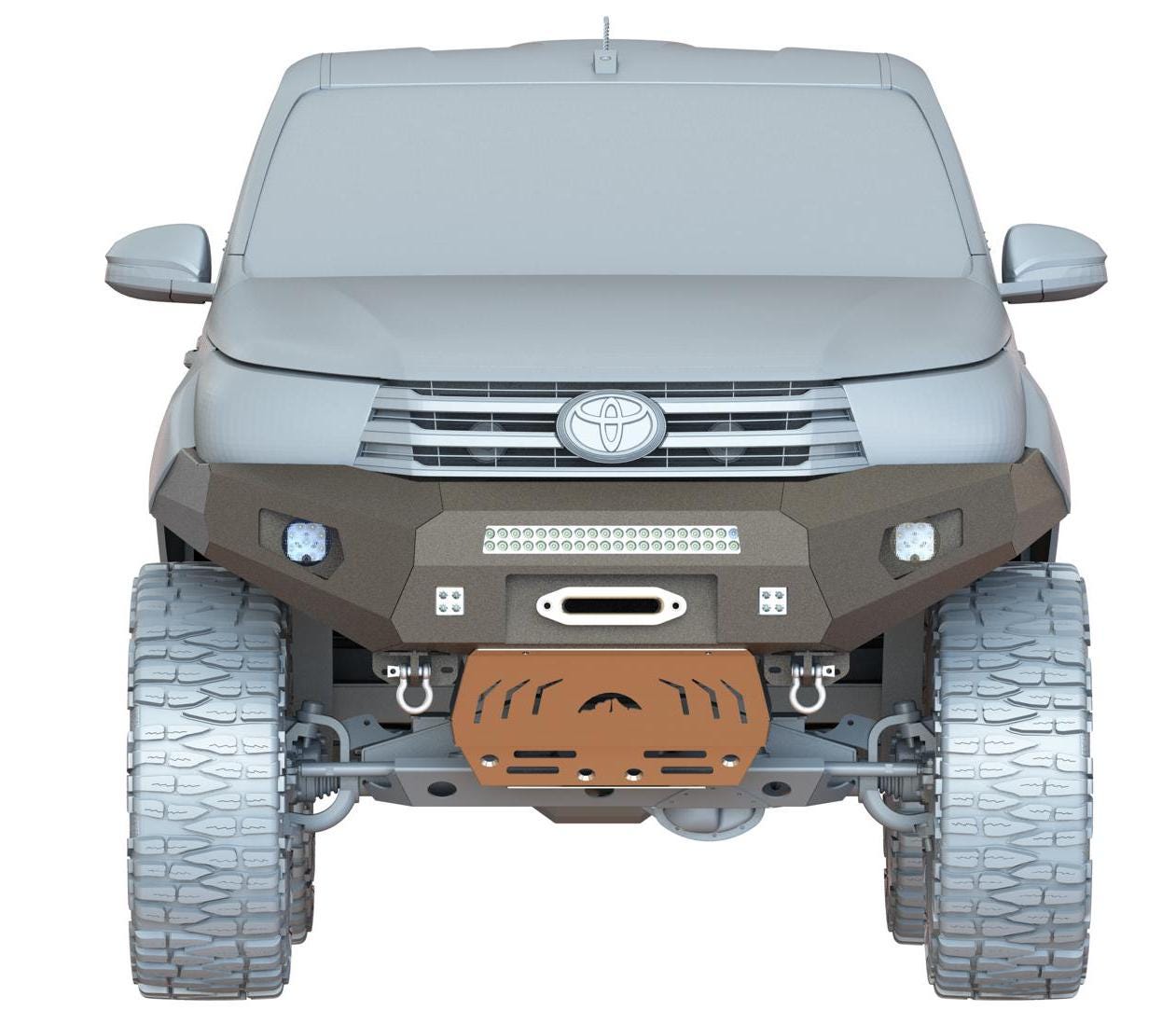 Toyota Hilux 2016+ Front Bumper DIY KIT Digital Files - Etsy