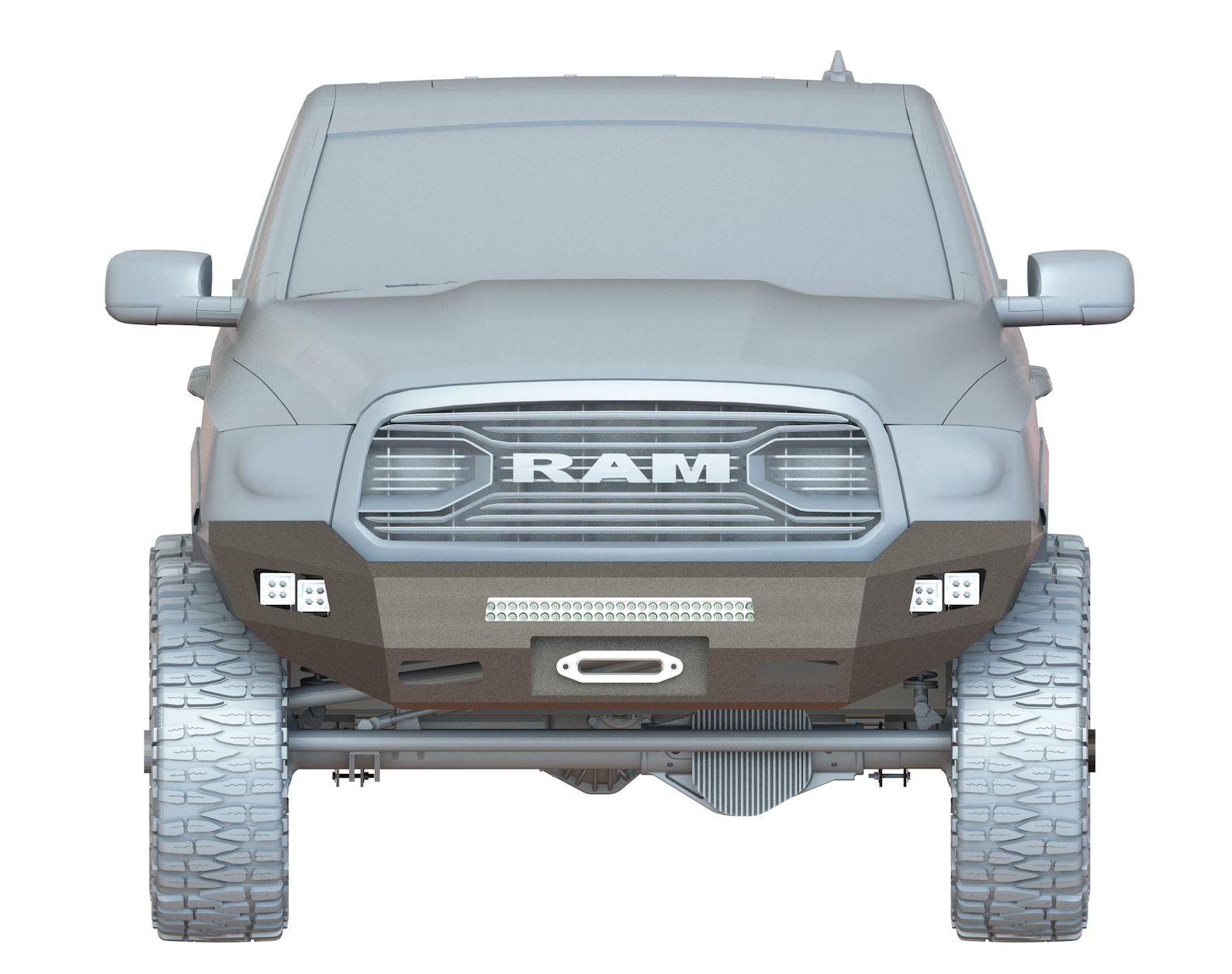 Dodge RAM 1500 4th Gen Front Bumper DIY KIT Digital Files - Etsy