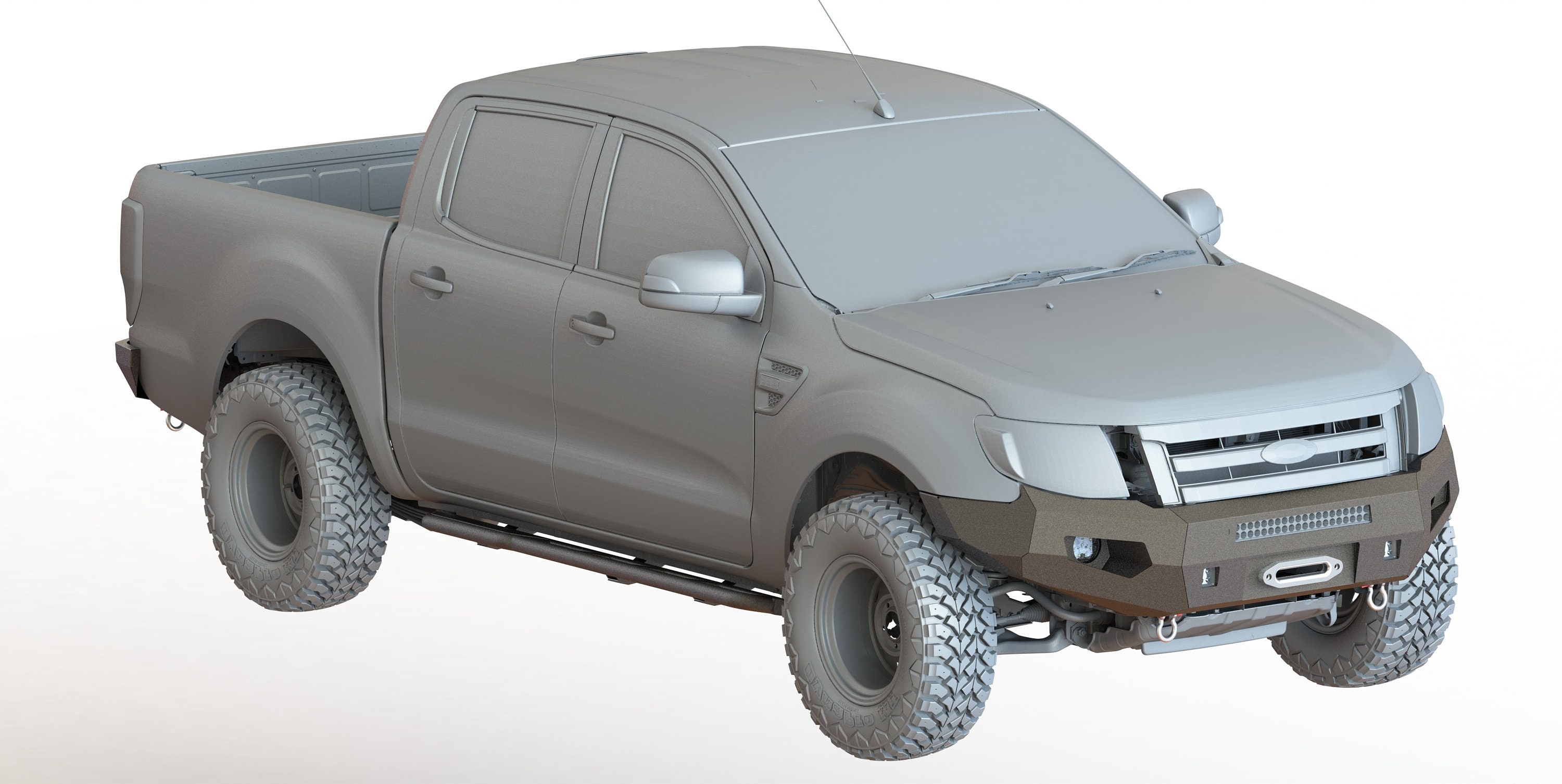 Ford Ranger T6 2012+ Front Bumper DIY KIT Digital Files - Etsy