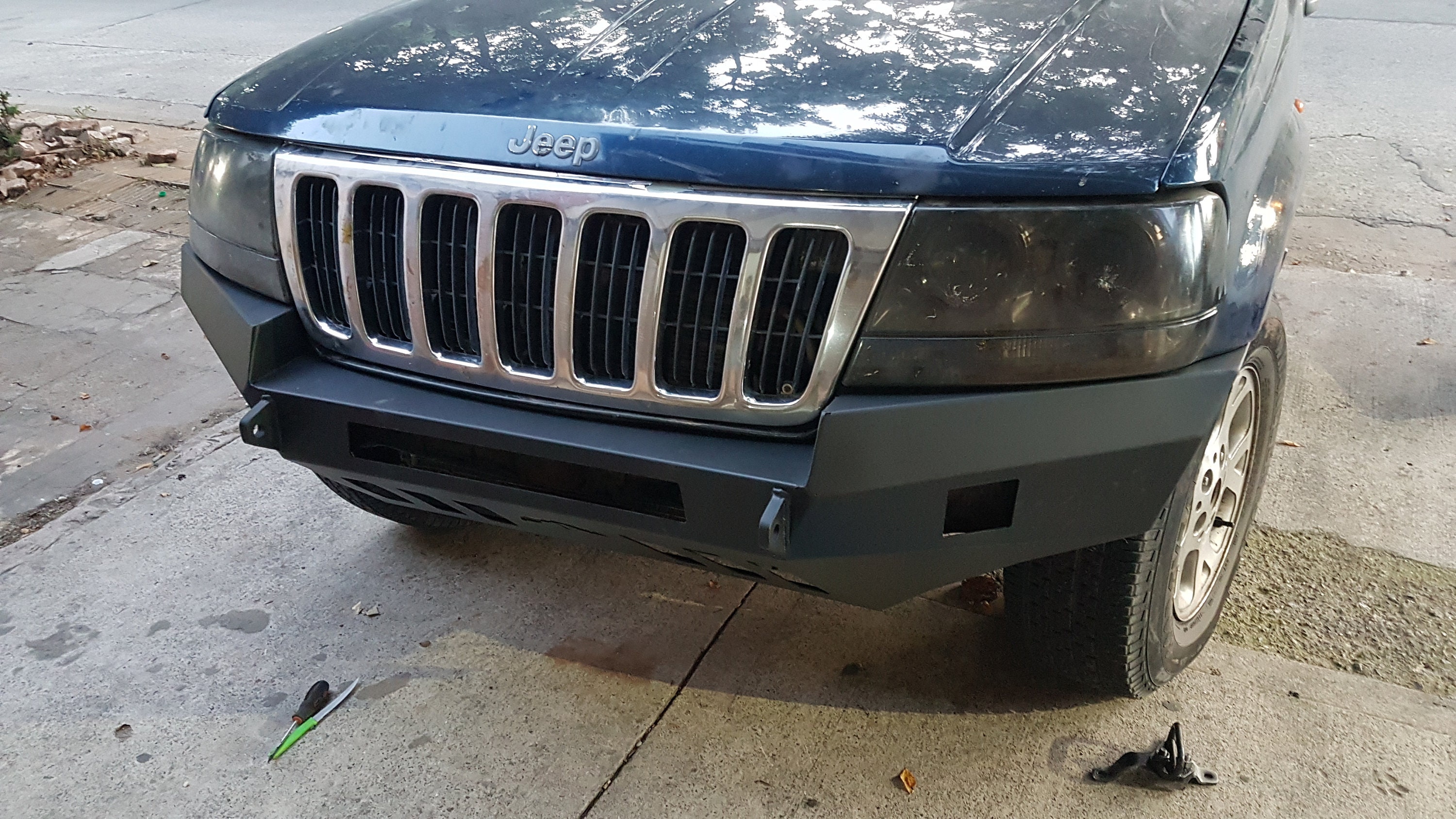 Jeep Grand Cherokee WJ Front Bumper DIY KIT Digital Files - Etsy