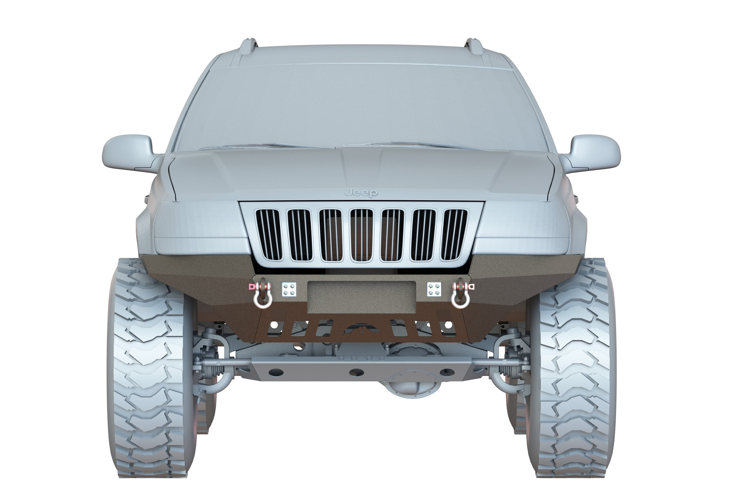 Jeep Grand Cherokee WJ Front Bumper Slim DIY KIT Digital Files - Etsy