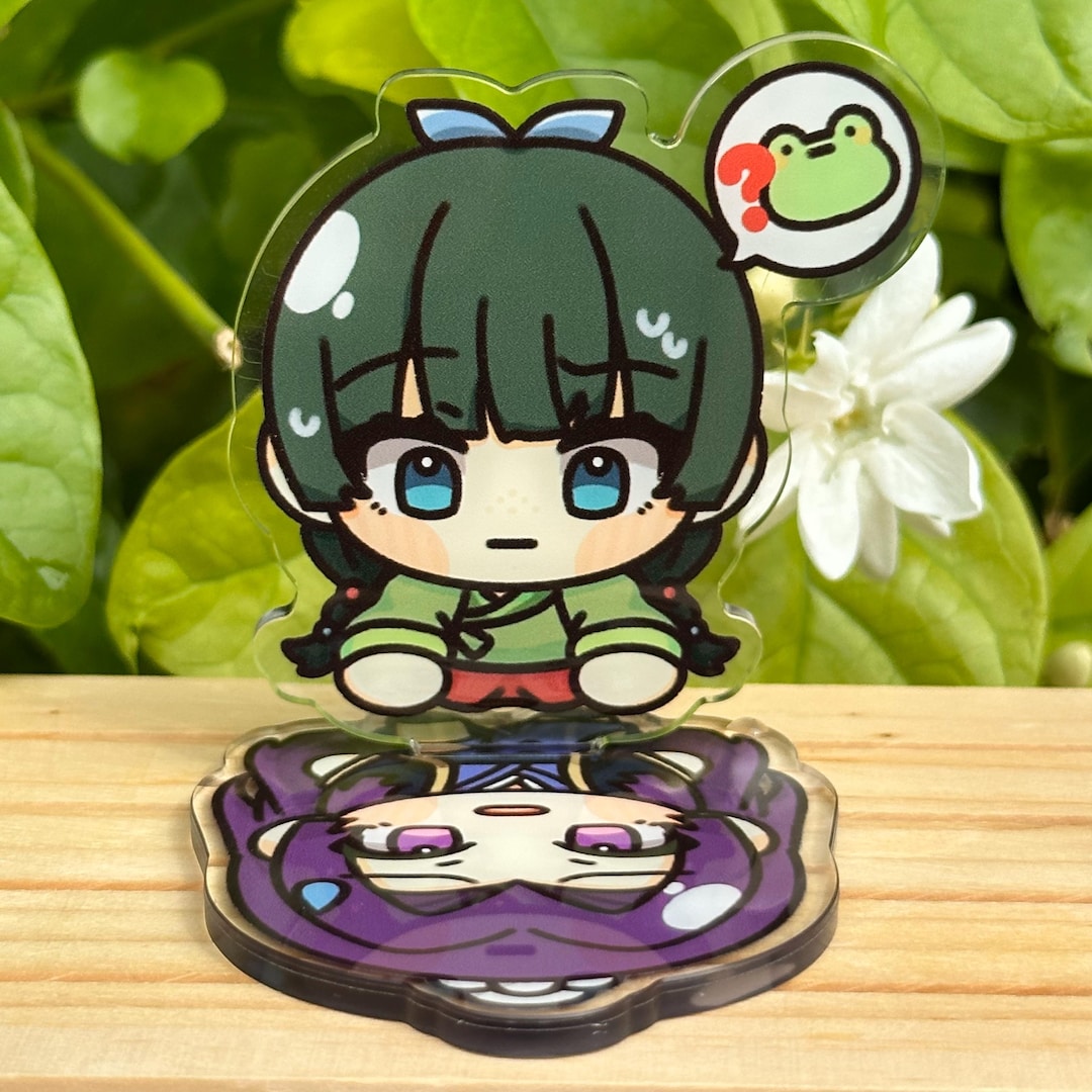 Jinshi & Maomao Frog Scene Standee | the Apothecary Diaries I Kusuriya No Hitorigoto - Etsy