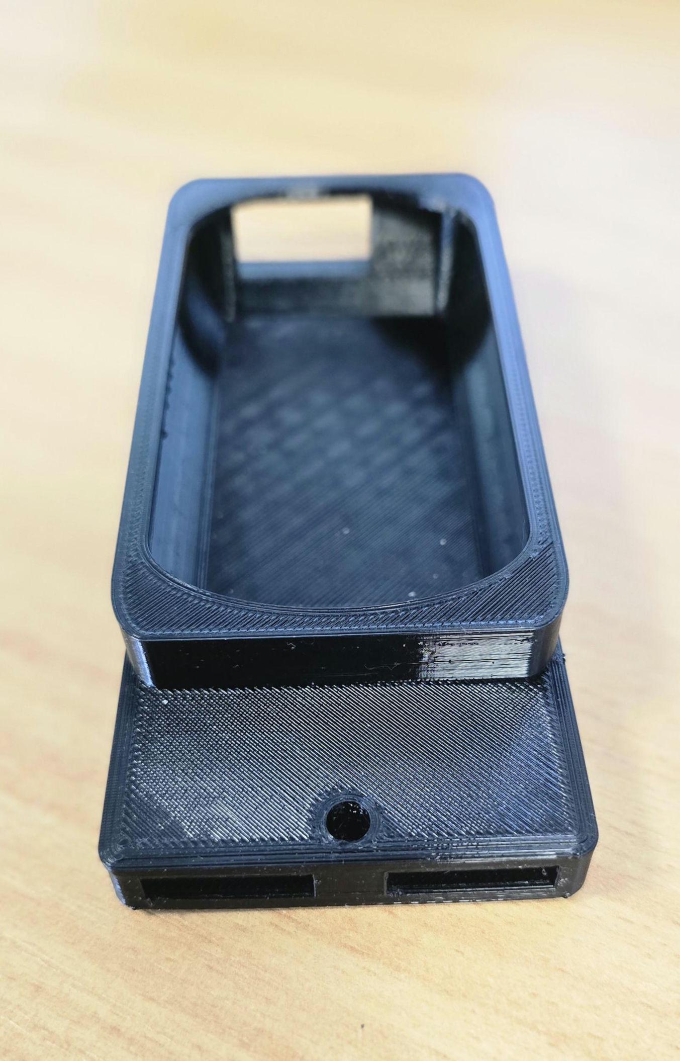 Black 3D Printed TPU Phonak Roger Touchscreen Transmitter Protective ...