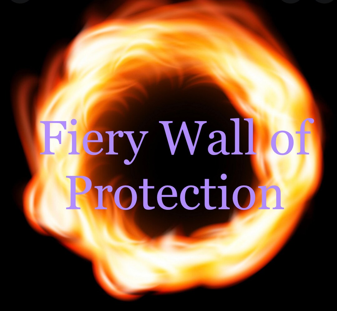 Fiery Wall of Protection Overkill, Potent - Etsy