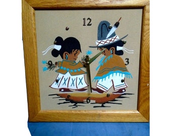 Sand Painting Clock - Etsy