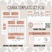 Boho Business Bundle Canva Template Editable Business Card - Etsy