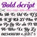 GRACIOUS Script, Wedding Monogram Svg, Dxf, Eps, Png, Digital Monogram ...