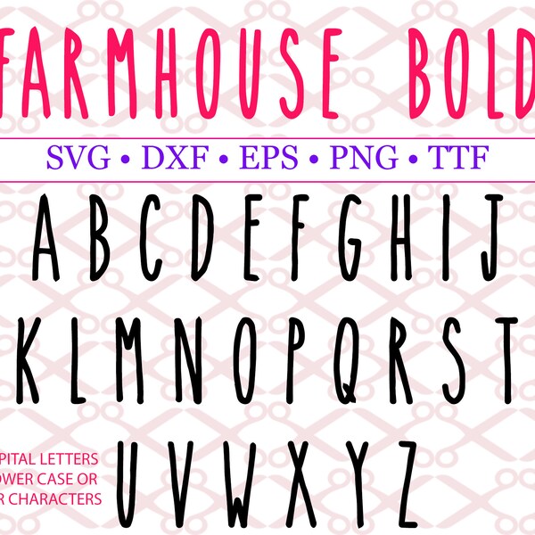 Skinny Font - Etsy