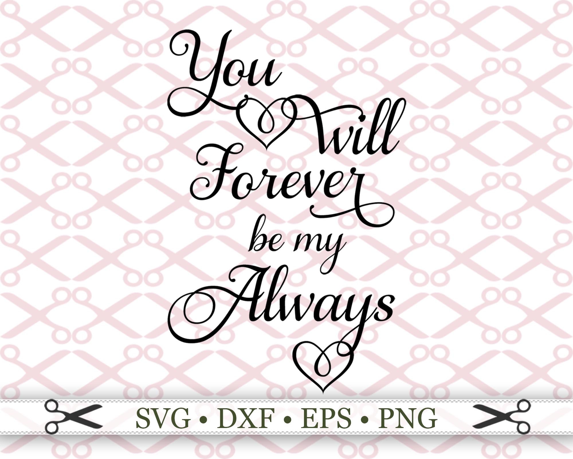 Visual Arts Wedding SVG Wedding sign svg Anniversary dxf You will ...