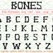 Frankenstein Font Svg Dxf Eps, Png, TTF, Halloween Font, Spooky Gothic ...