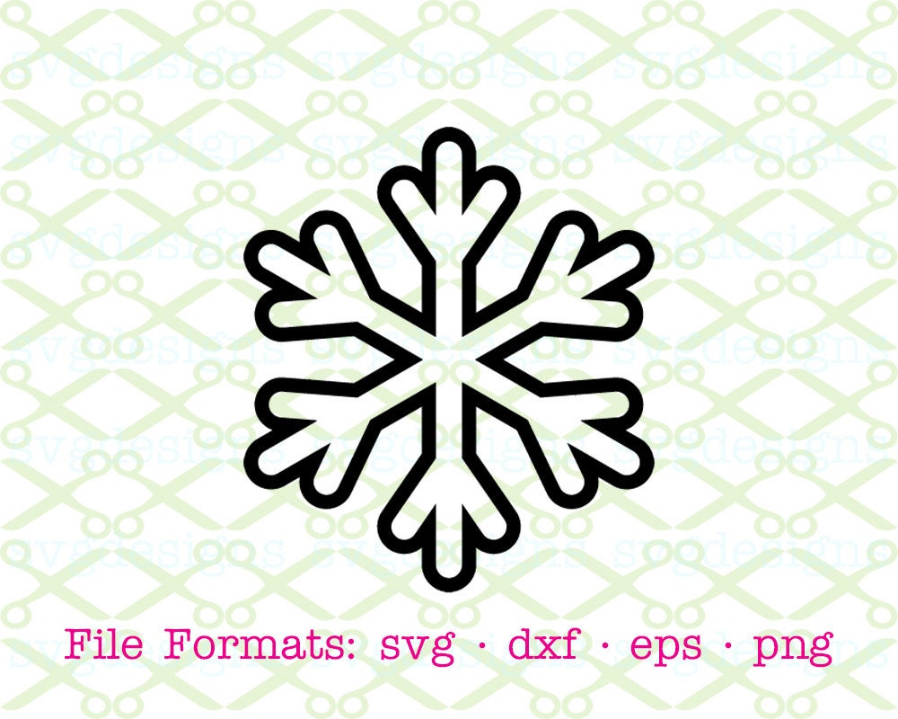 SNOWFLAKE SVG Sxf Epsn Png Christmas Svg Snowflake Icon - Etsy