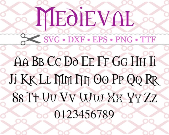 Medieval Font Generator Generator Für Gothic Schriftarten
