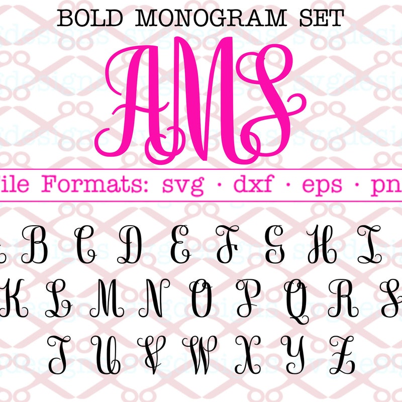 Fancy Letters - Etsy