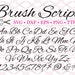 Cursive Script Font Wild at Heart Cursive Font Svg Dxf - Etsy