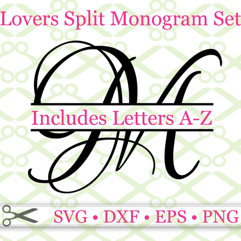 Monogram Svg - Etsy