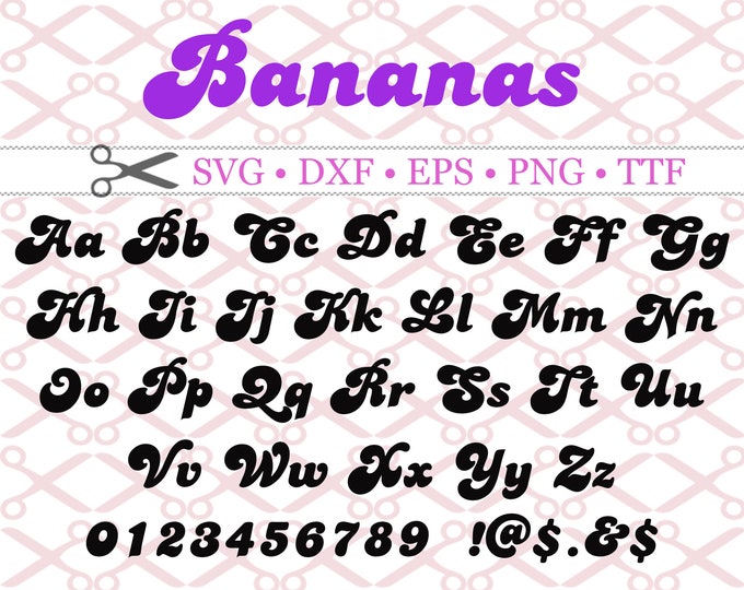 Champagne Script SVG, Fancy Script Monogram Font Svg, Dxf, Eps, Png ...