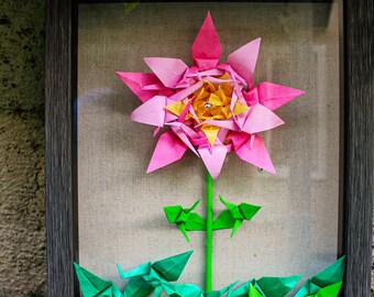 Origami Crane Shadow Box - Etsy