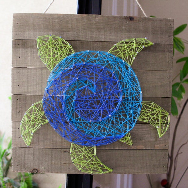 Turtle String Art - Etsy