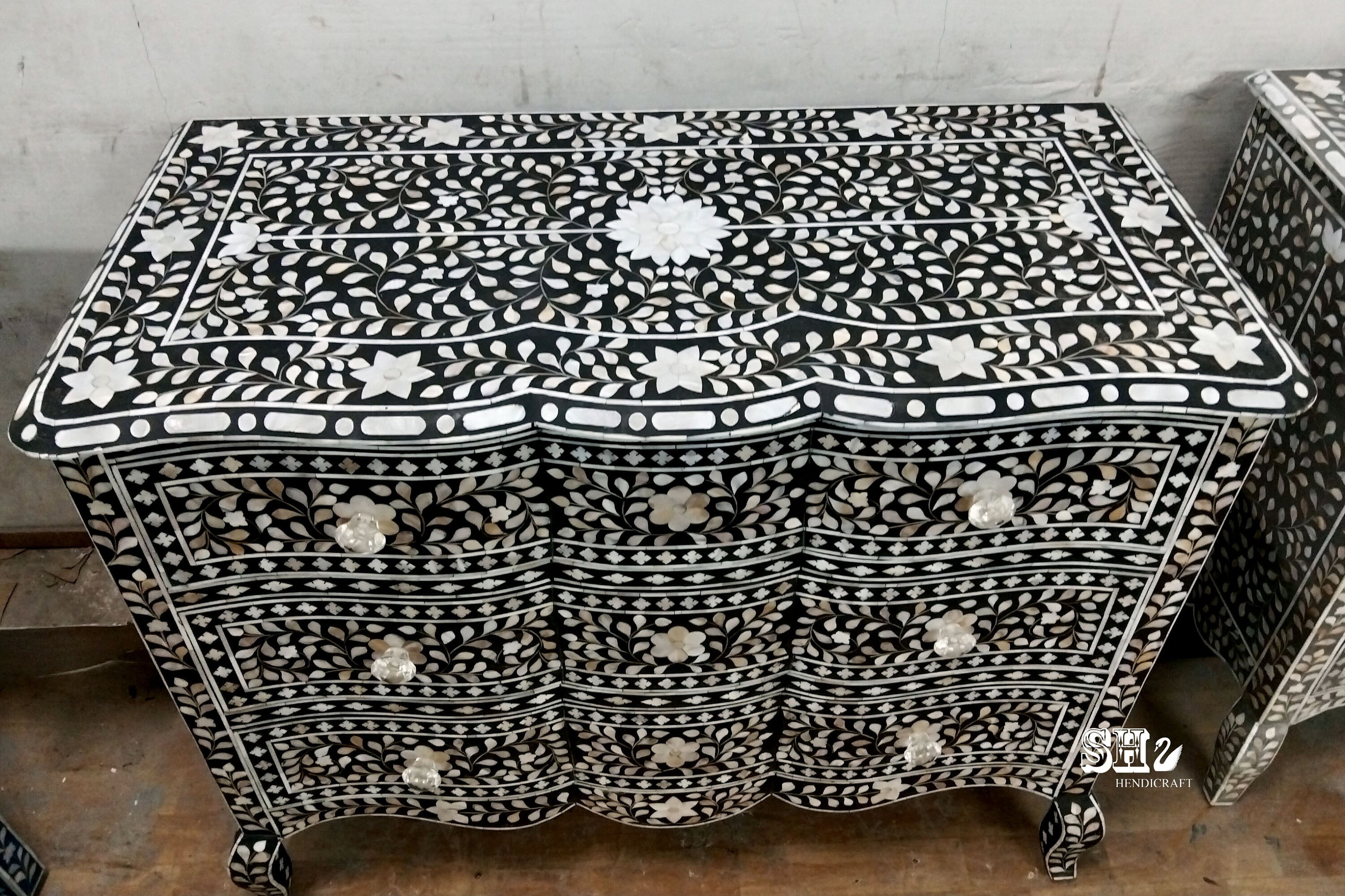 Black Chest of Drawer, 3 Drawer Chest Black, Chest of Drawer Black ...