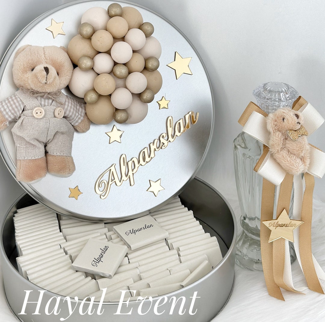 Welcome Baby Chocolate, Metal Box Chocolates for Baby, Baby Shower ...