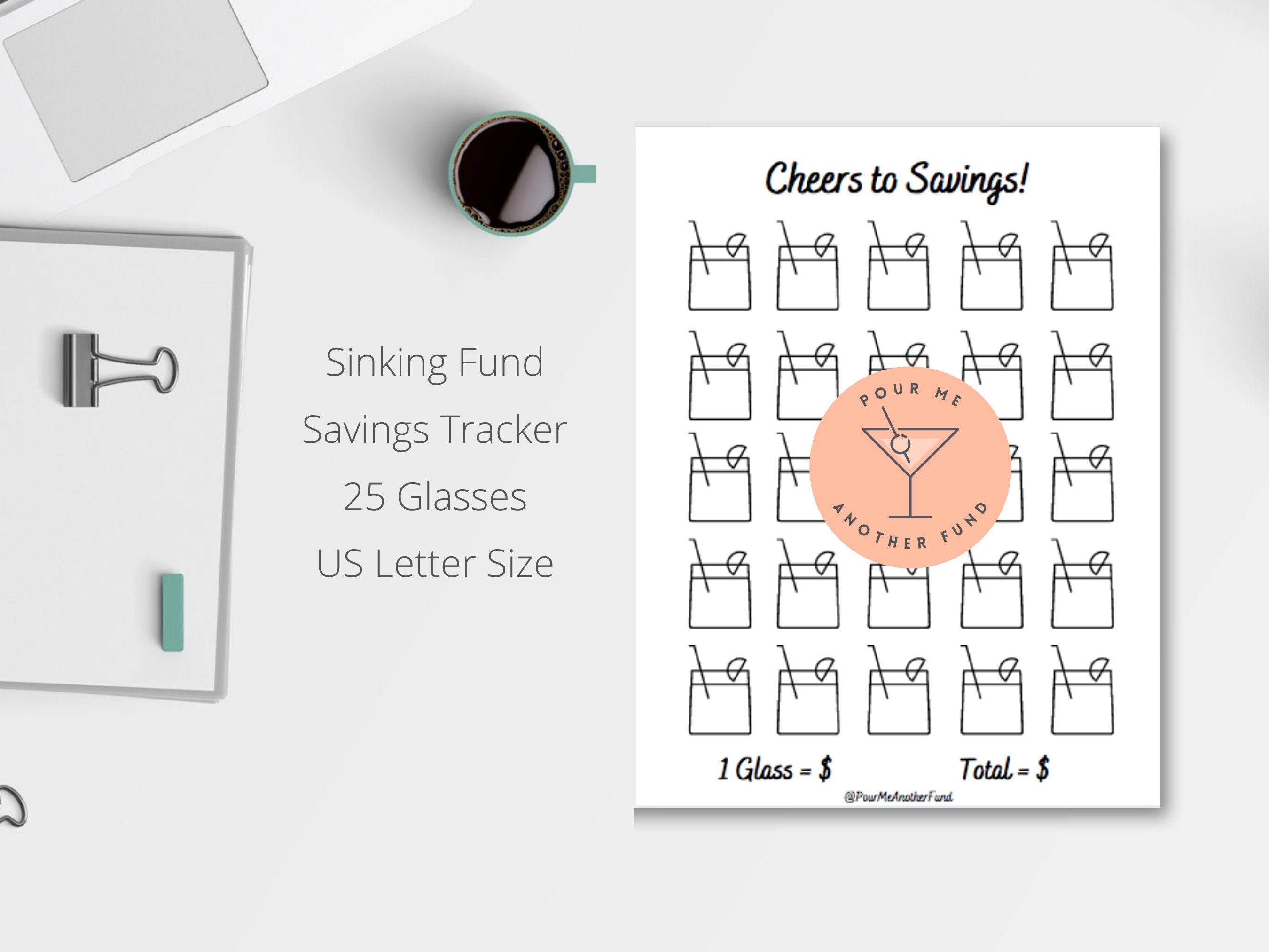 Custom Printable Sinking Fund Tracker Money Saving Tracker - Etsy