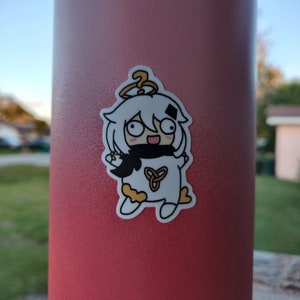 Paimon Doodle Sticker Genshin Impact matte Vinyl - Etsy