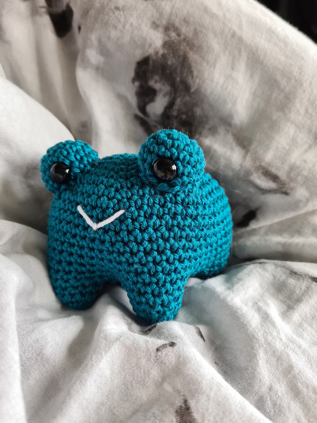 Made to Order - Greg the Frog - Crocheted Amigurumi Frog - Etsy