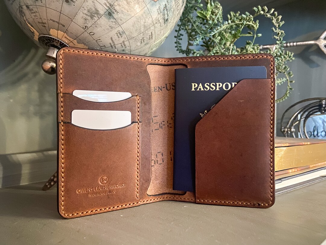 The Parks Passport Wallet Handmade Passport Wallet, Premium Leather ...
