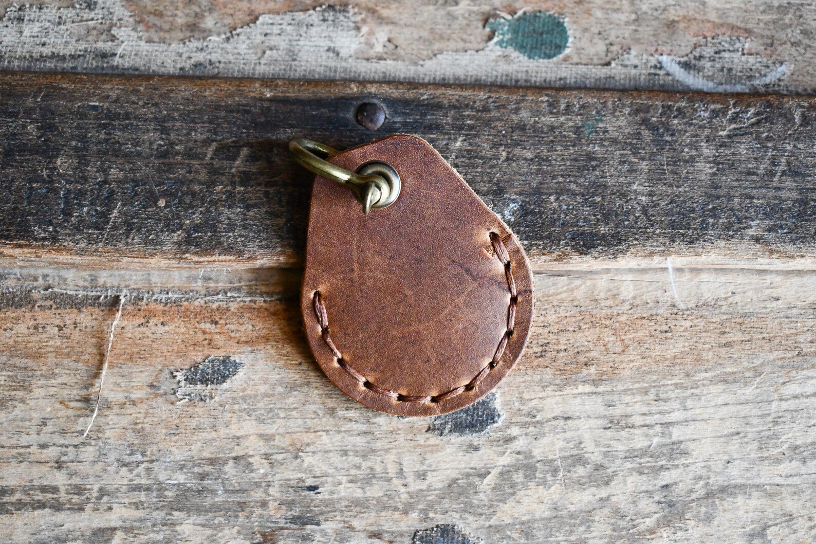 Proximity Key Fob Case - Premium Handmade Leather AirTag Case, Teardrop ...