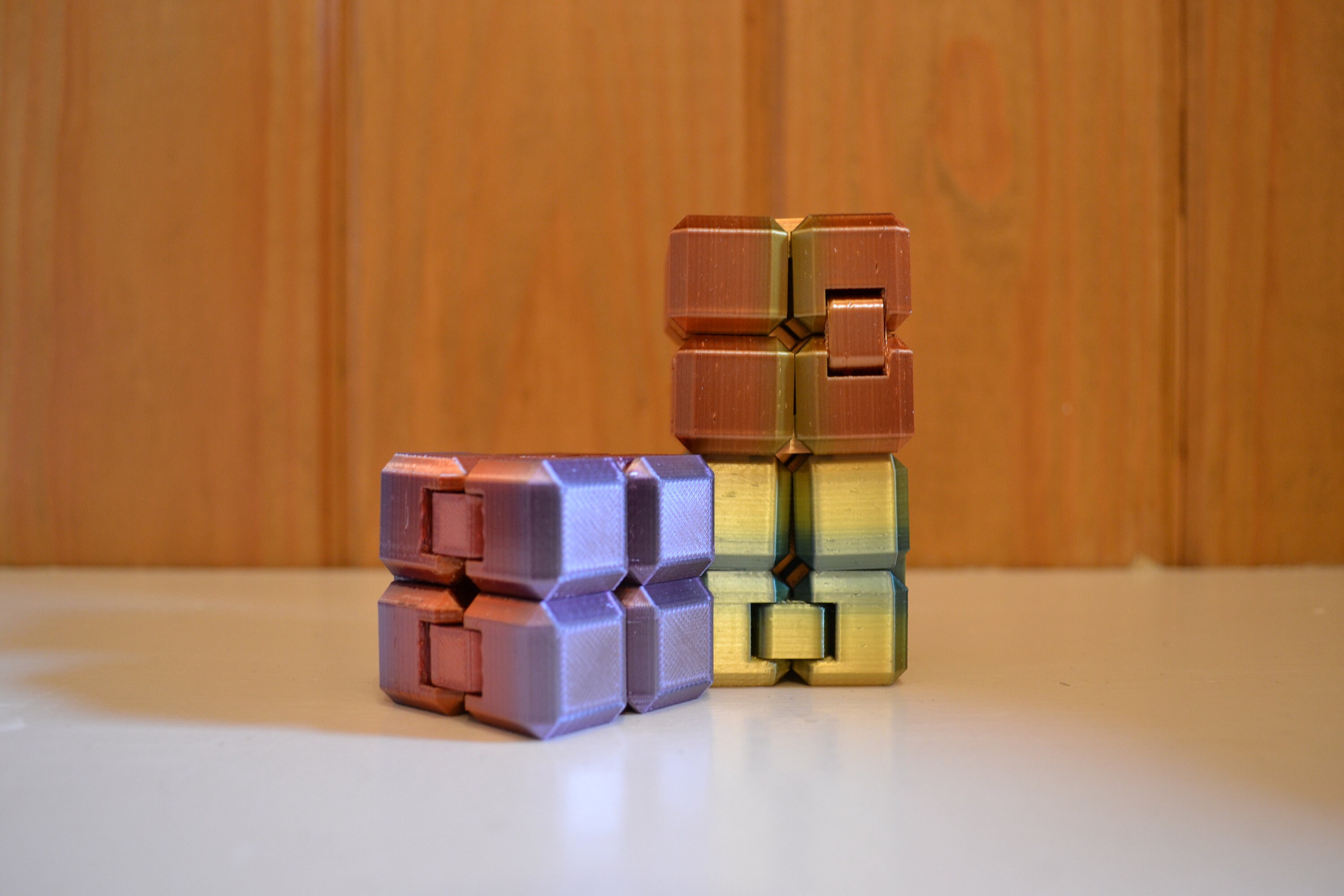 Infinity Cube 3D Print 3D Printed Fidget Toy Desk Fidget - Etsy